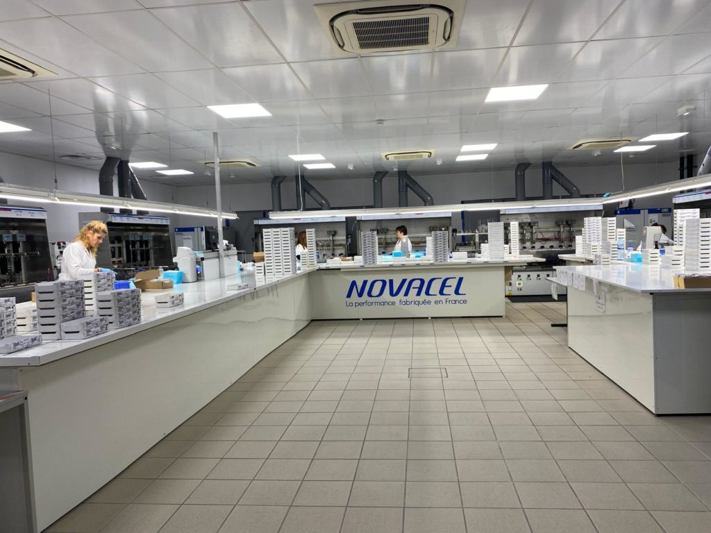 Visite de l’usine Novacel par les élèves de première STL – Lycée d'Arsonval